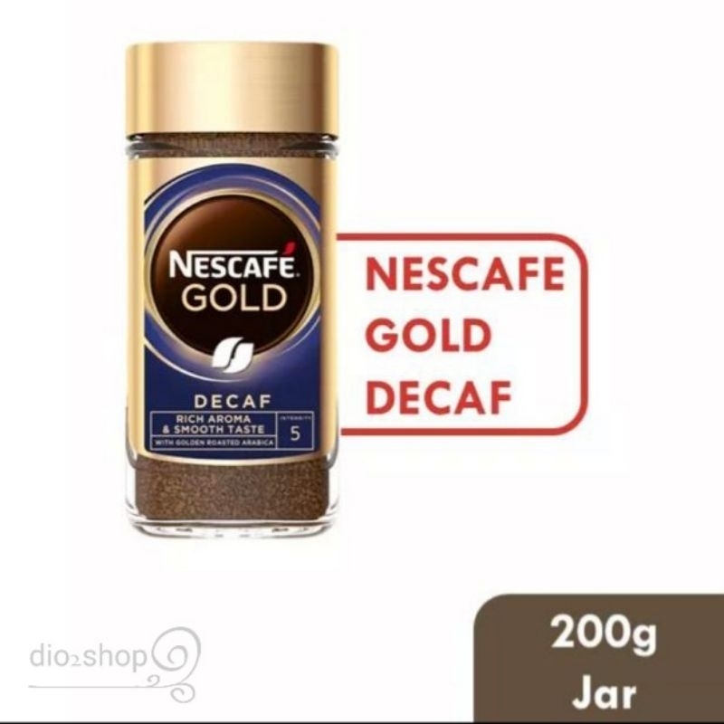 Jual NESCAFE GOLD DECAF 200G | Shopee Indonesia