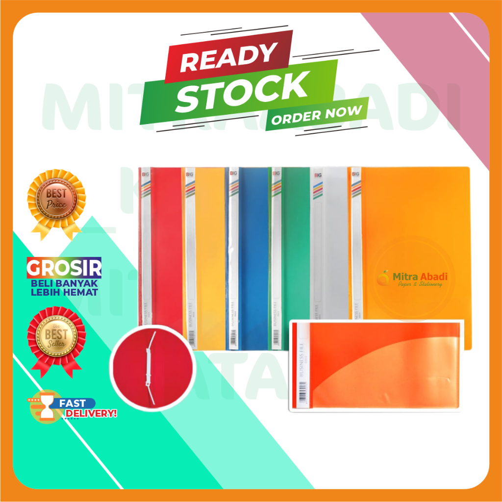 Jual (12 PCS) SNELL HECKTER MAP PLASTIK BUSSINES FILE BIG KANTONG 8804 | Shopee Indonesia