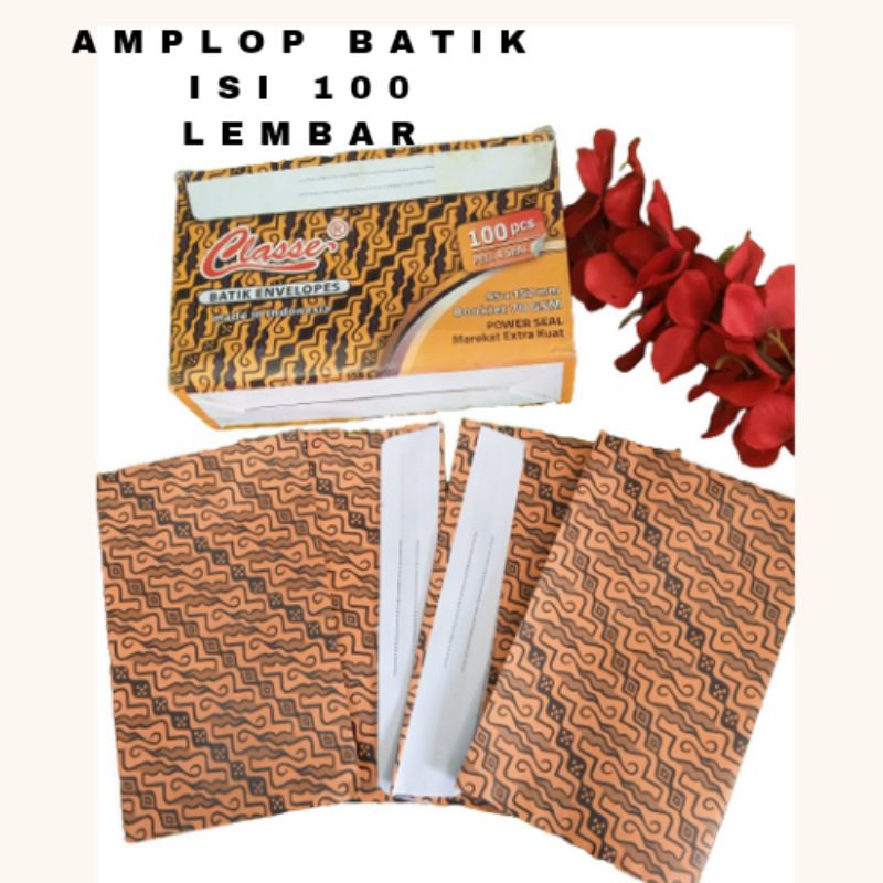 Jual Amplop Batik isi 100 pcs | Shopee Indonesia