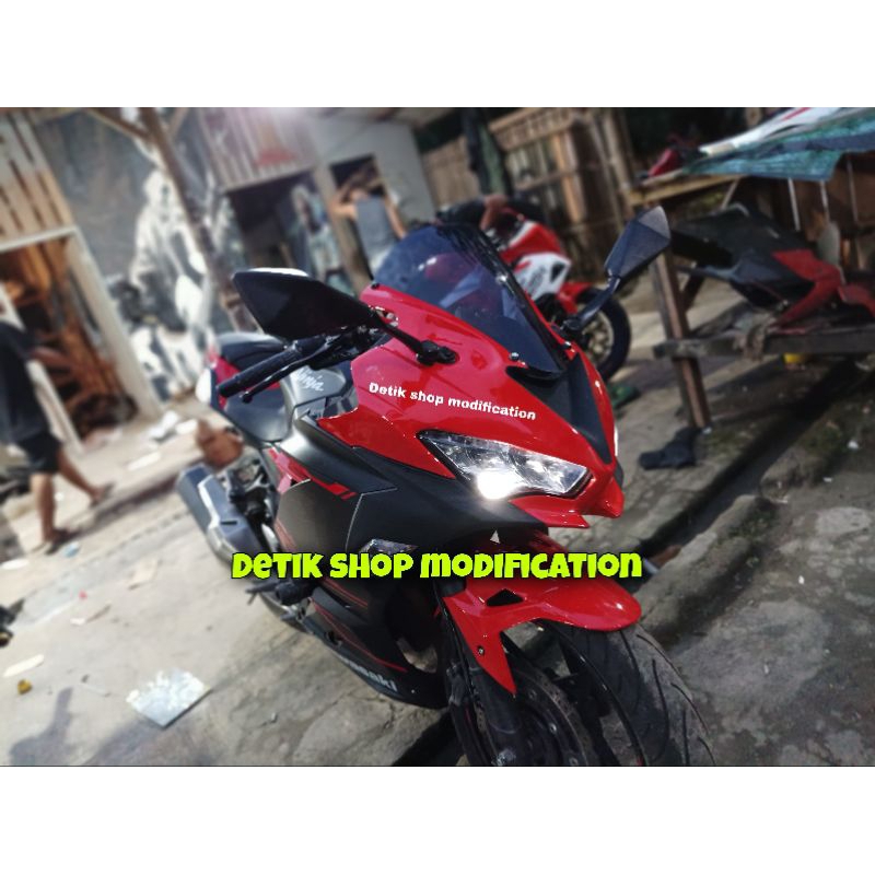 Jual TOPENG NINJA 250 FI NEW MODEL ZX25R COVER HEADLAMP NINJA ZX25R PNP ...