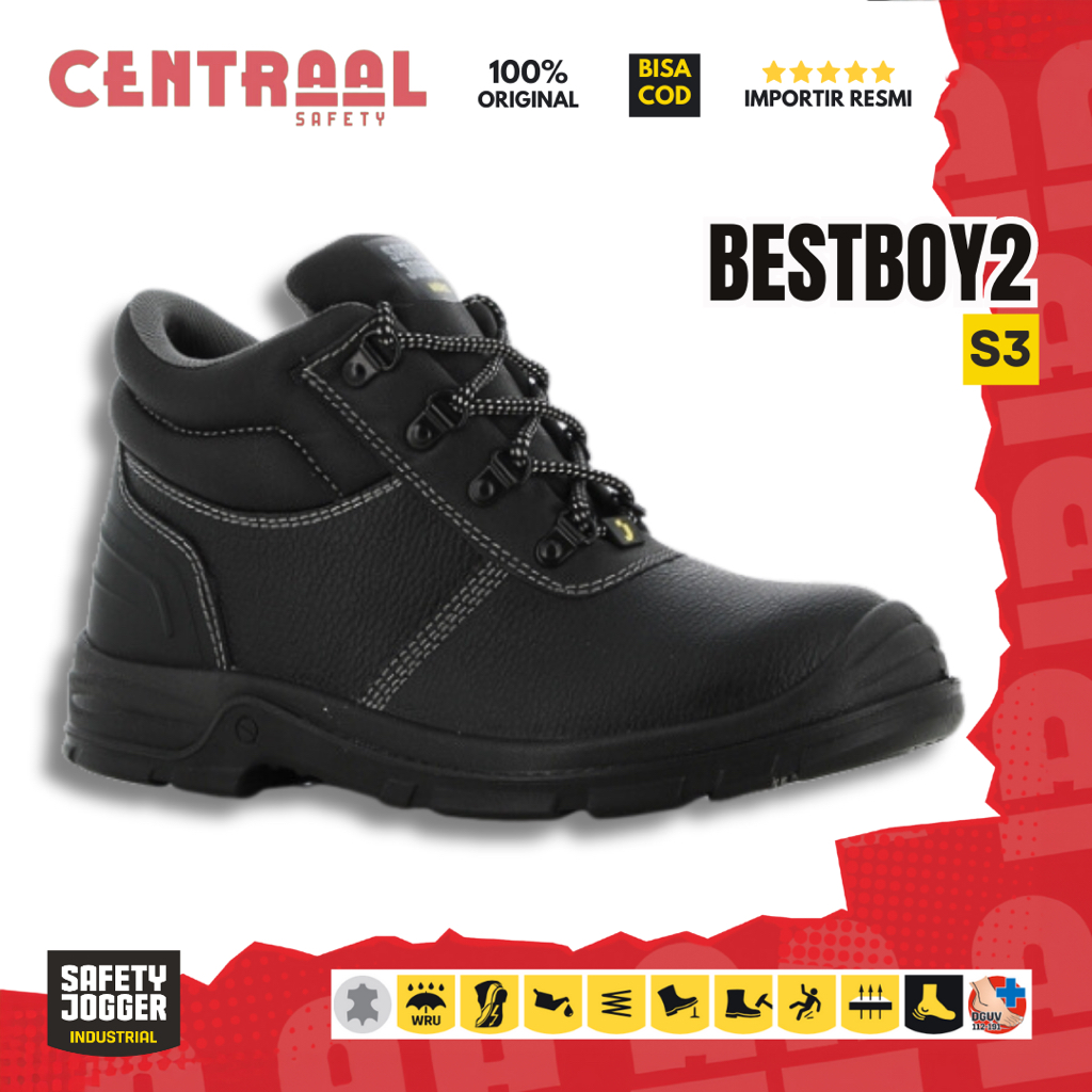 Jual Sepatu Safety Jogger BESTBOY S3 / Sepatu Safety Jogger/ Safety ...