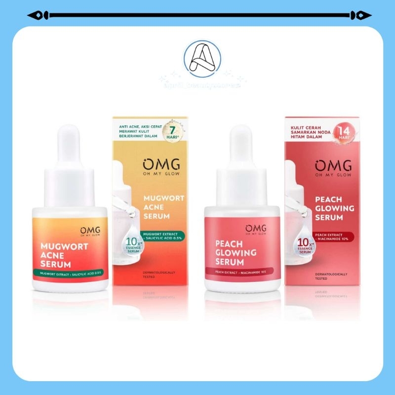 Jual OMG Oh My Glow SERUM WAJAH OH MY GLOW OMG [BPOM] | Shopee Indonesia