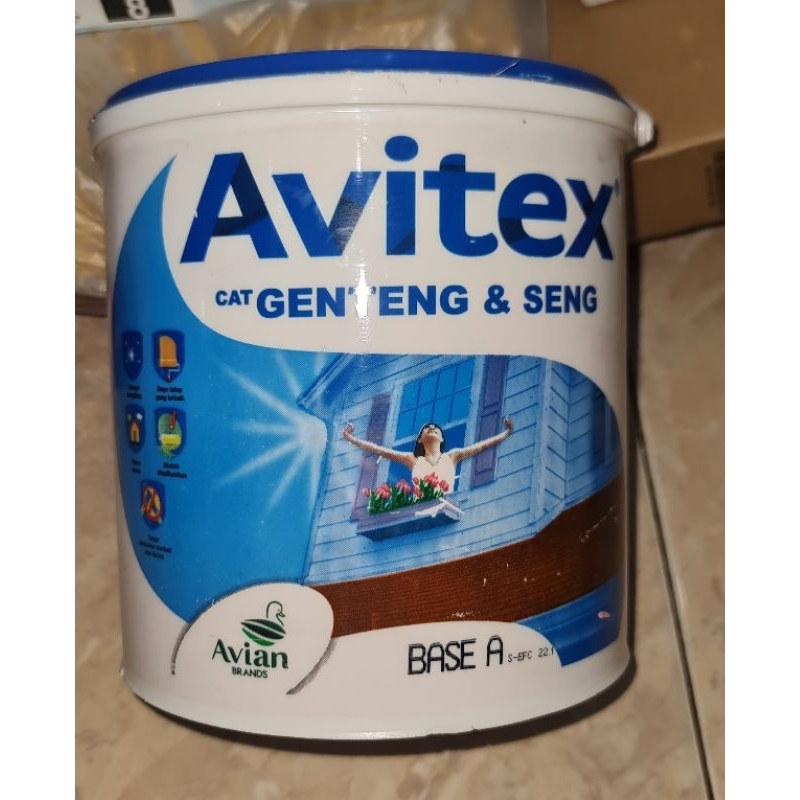 Jual AVITEX Cat Genteng dan Seng Avitex Roof Avian/Cat Paving dan Beton ...