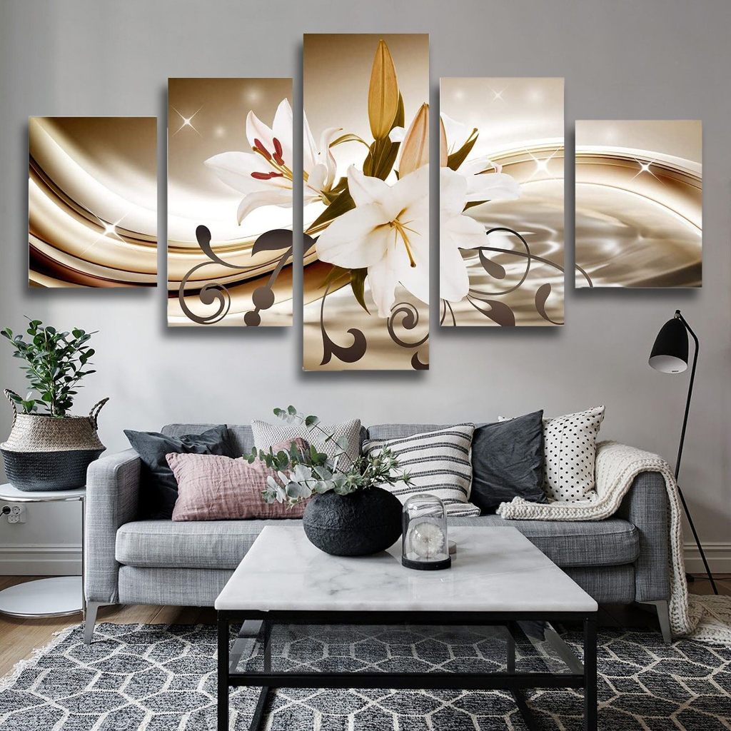 Jual HIASAN DINDING DEKORASI RUMAH POSTER KAYU MDF 1SET 5PICS/HIASAN ...