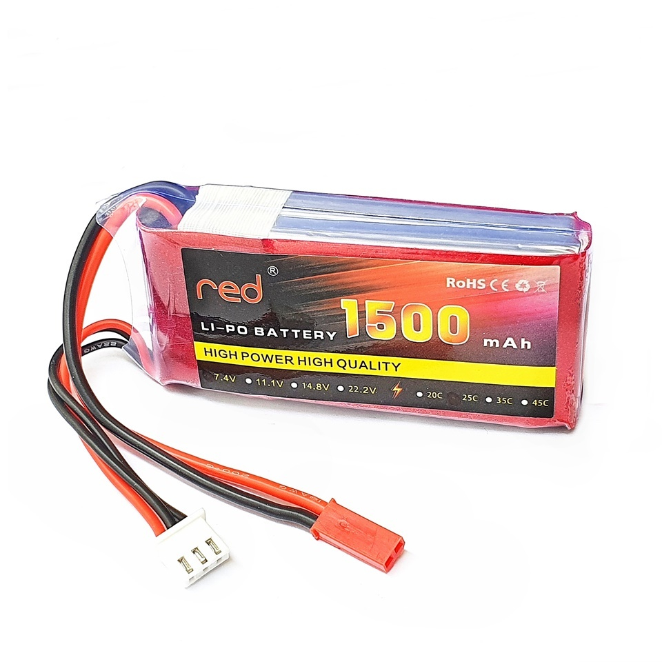 Jual Baterai Lipo 2S 7.4Volt 1500 mAh 25C Hobby RC | Shopee Indonesia