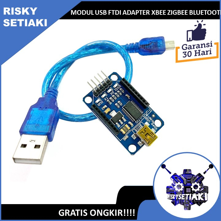 Jual MODUL USB FTDI ADAPTER XBEE ZIGBEE BLUETOOTH DENGAN KABEL | Shopee ...