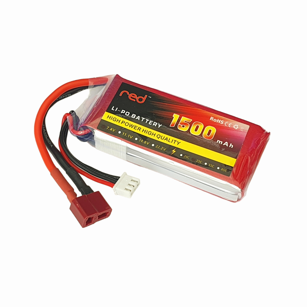Jual Baterai Lipo 2S 7.4Volt 1500 mAh 25C Hobby RC | Shopee Indonesia