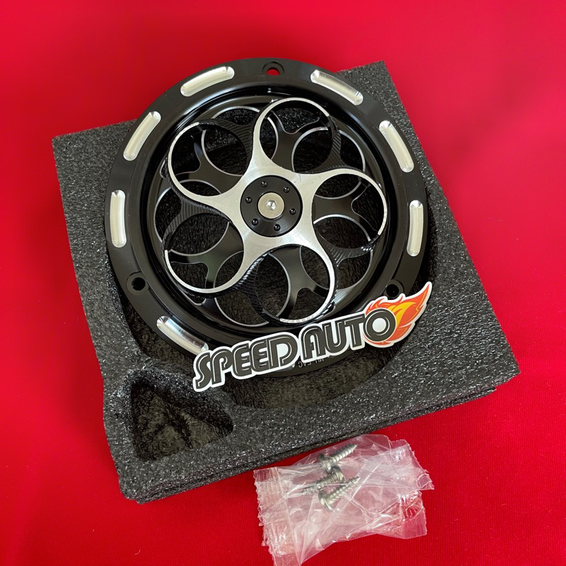 Jual Spinner cover pelindung kipas radiator cnc vespa matic scoopy beat ...