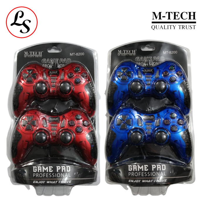 Jual M-TECH GAMEPAD Joystick Stik Stick PS PC Double Turbo Mtech MT ...