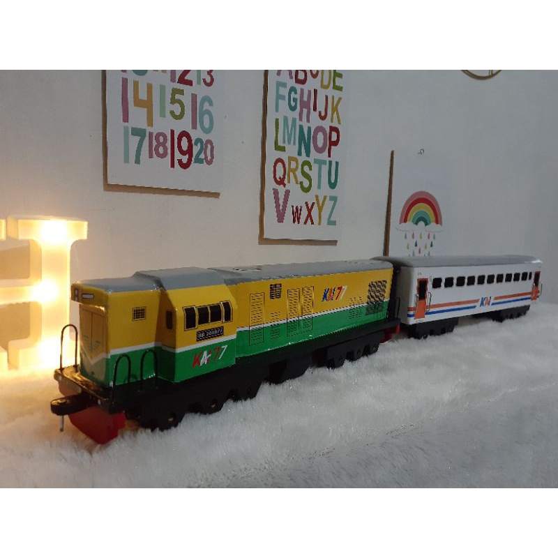 Jual Mainan Kereta Api Indonesia Bb 201 Vintage Mainan Kereta Api