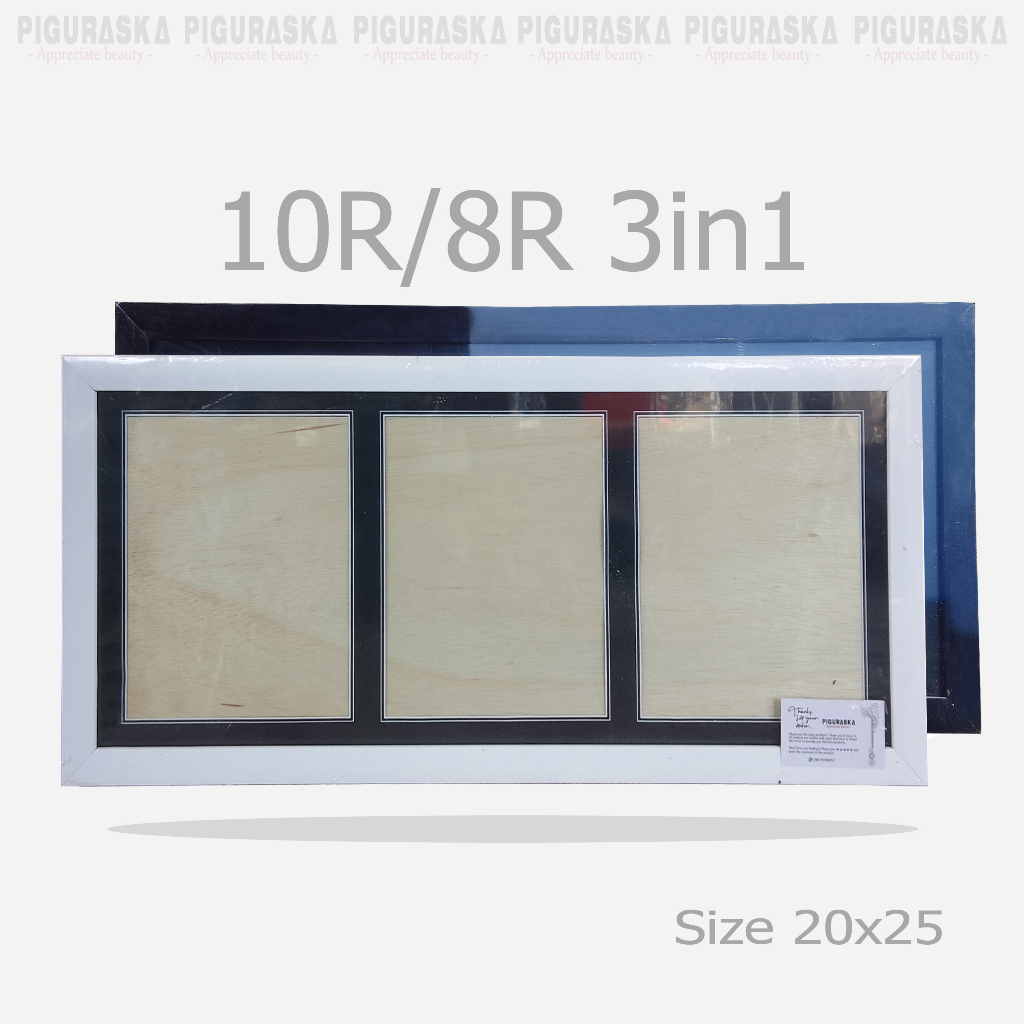 Jual Bingkai Foto Custom 10R 3in 1 Minimalis Frame Horizontal | Shopee ...
