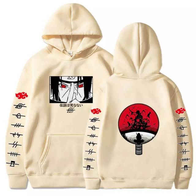 Jual ITACHI UCHIHA HOODIE / NASA SWEATER BAHAN PREMIUM TEBAL / JAKET ...