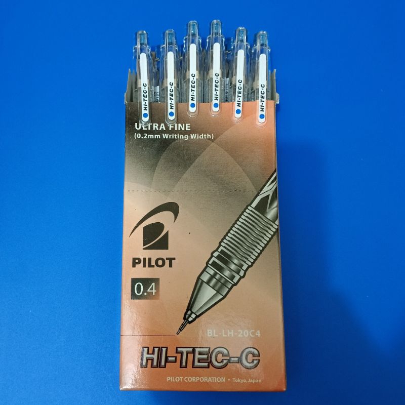 Jual PEN HITEC-C PILOT 0.3/0.4 ORIGINAL (1PAK/12PCS) | Shopee Indonesia