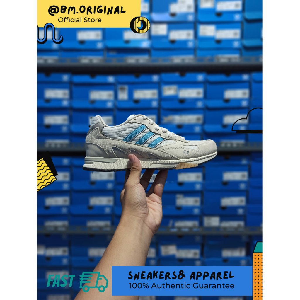Jual Adidas Torsion Super Core White Preloved Blue GZ9804 | Shopee ...