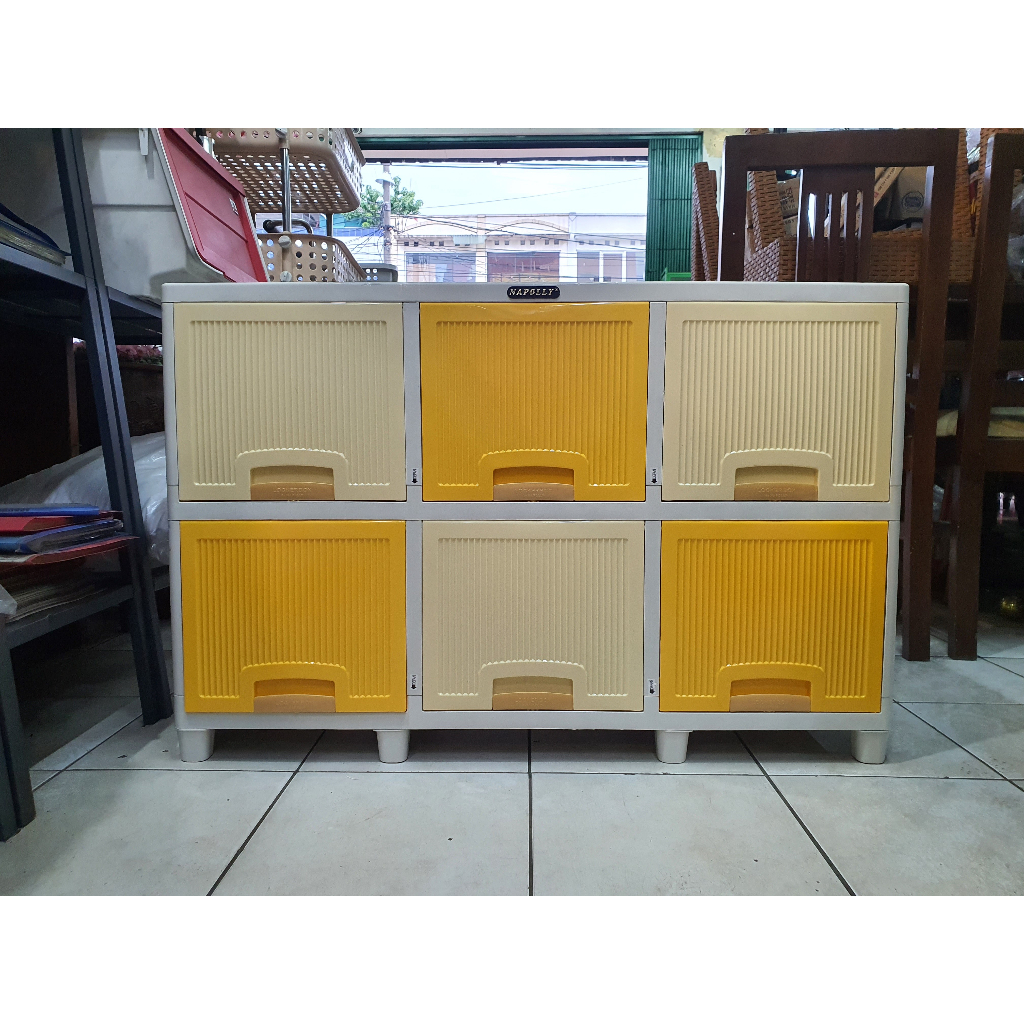 Jual LOCKER BOX PLASTIK NAPOLY ORIGINAL/Laci susun/drawer/meja ...