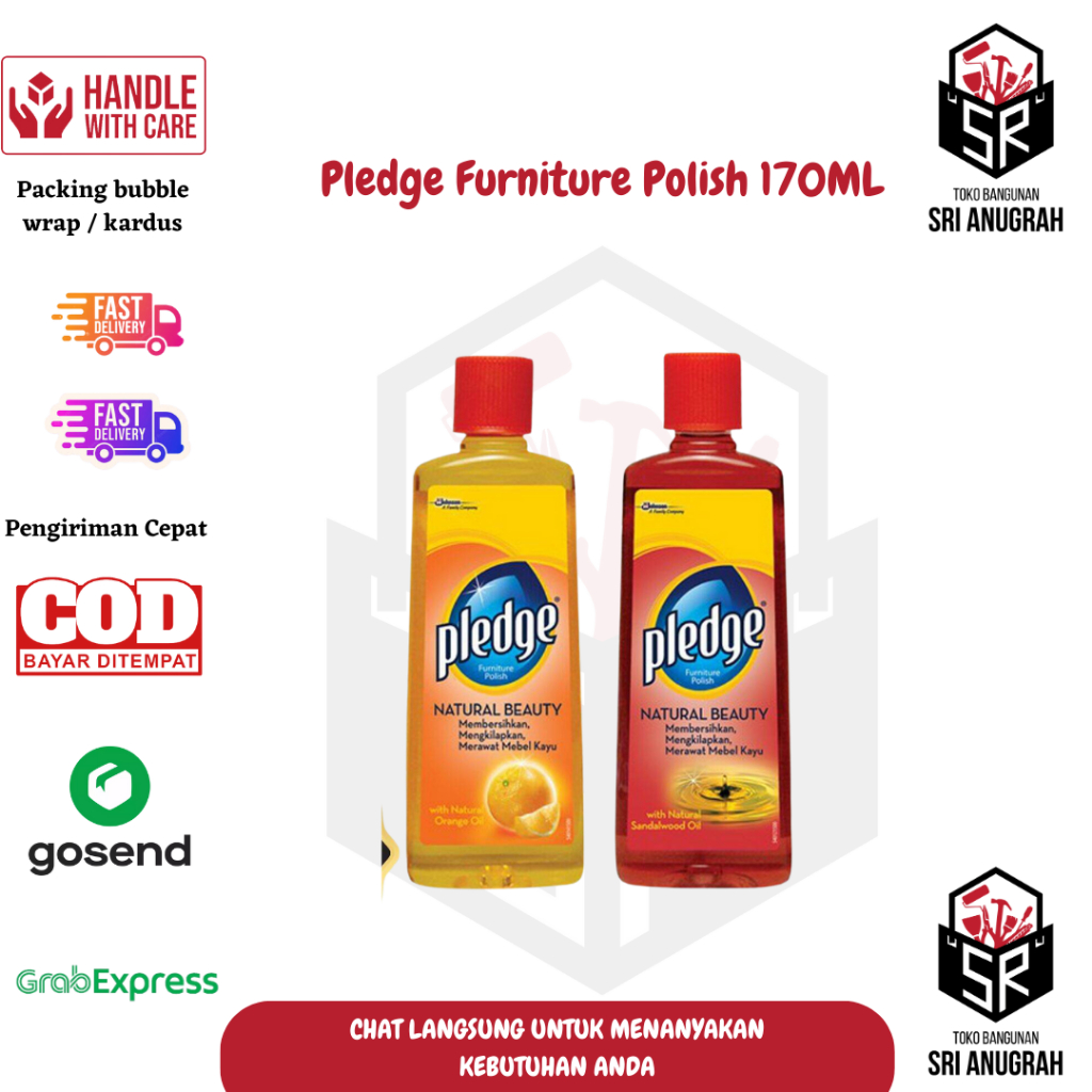 Jual Pledge Furniture Polish 170ML | Shopee Indonesia