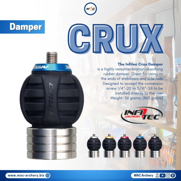 Jual Infitec Crux Damper - dumper crux - dumper busur panahan ... Jual Infitec Crux Damper - dumper crux - dumper busur panahan ...