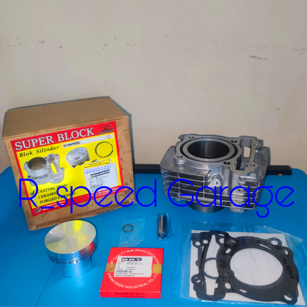 Jual BLOK CAST IRON & FORGED PISTON BRT R15 V3 V4 MT 15 XSR 155 WR 155 ...