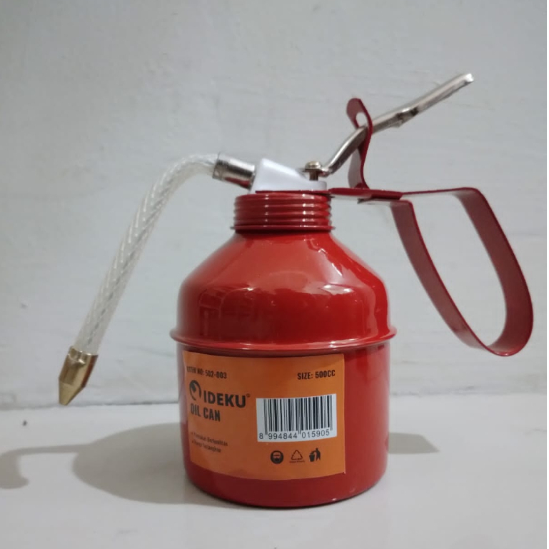 Jual OIL CAN KALENG 500CC - BOTOL POMPA SEMPROT OLI 500 CC - OLI CAN ...