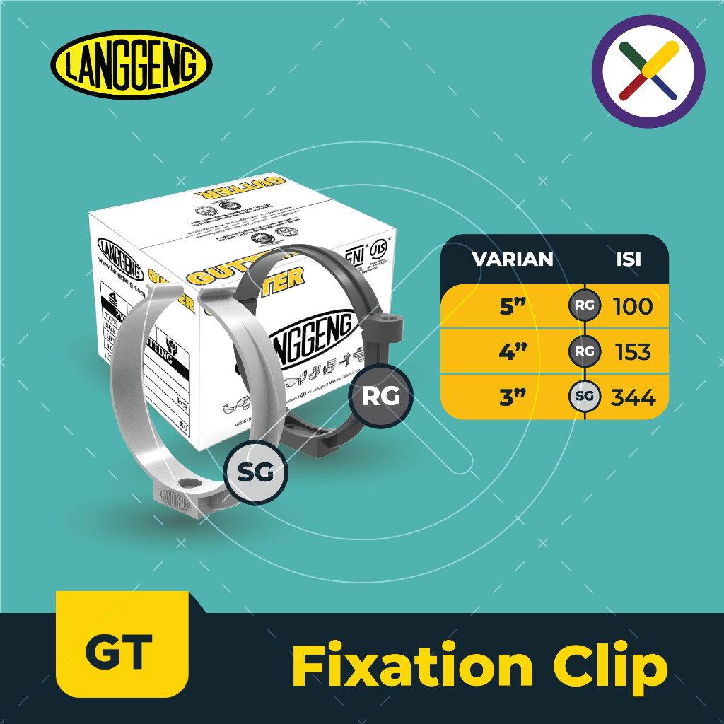 Jual Fixation Clip Gutter (per dus) | Shopee Indonesia