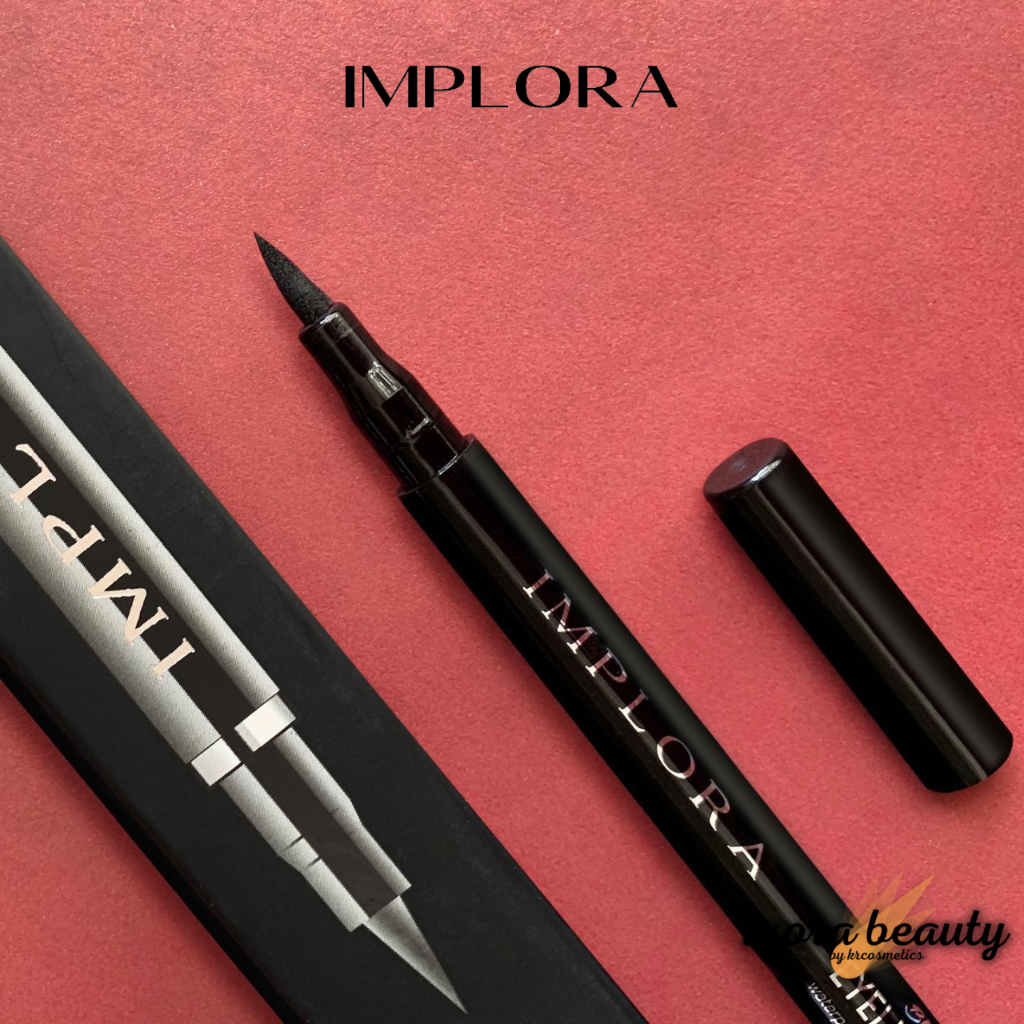 Jual IMPLORA Eyeliner Pen Black-waterproof and dramatic look 1,7 gr ...