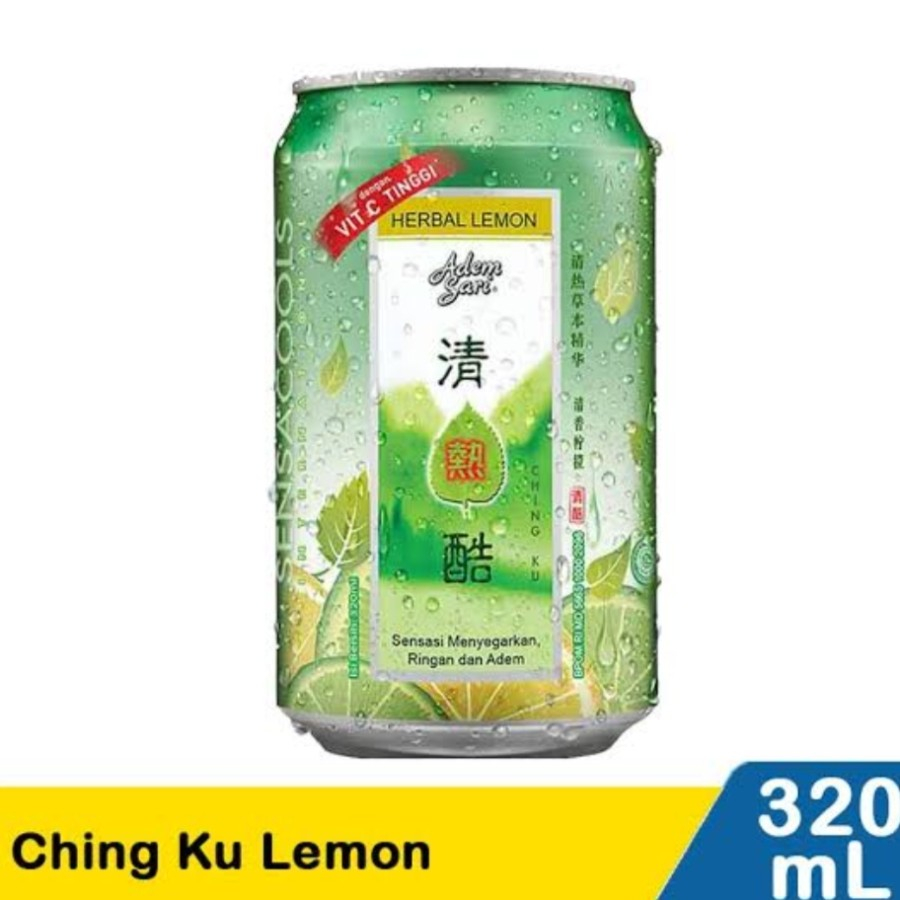 Jual Adem Sari Kaleng Chingku LEMON 320ML | Shopee Indonesia