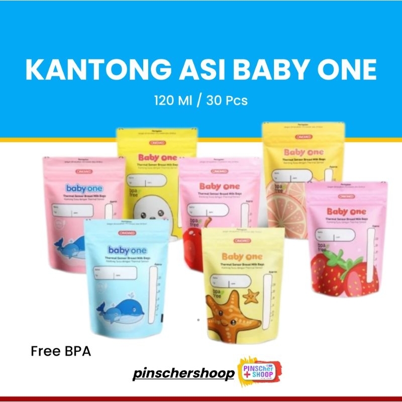Jual Baby One Onemed 120 Ml Kantong Asi Breastmilk Free Bpa | Shopee Indonesia