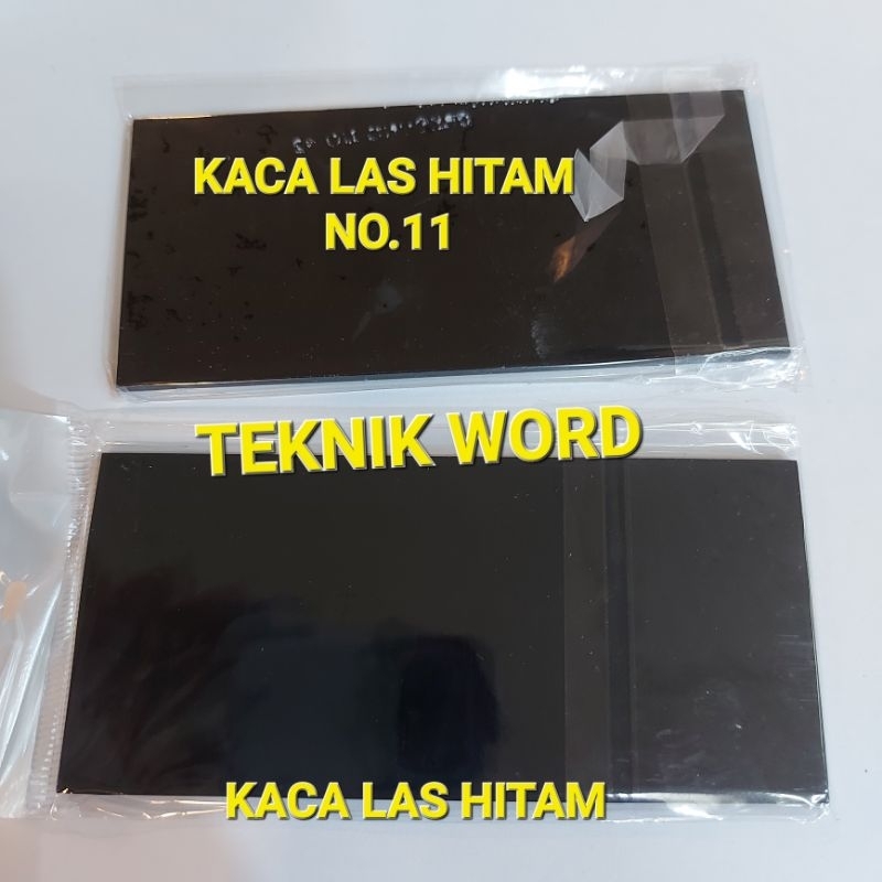 Jual KACA LAS HITAM NO.10.11.12 3 VARIAN NO KACA LAS KEDOK LAS KACA ...