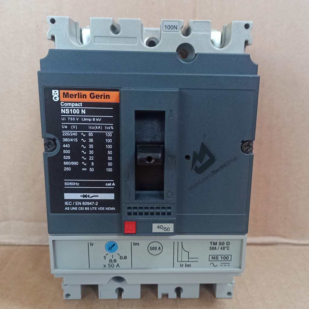 Jual Mccb Merlin Gerin NS100N 3P 16A 25A 32A 40A 50A 63A Original | Shopee Indonesia