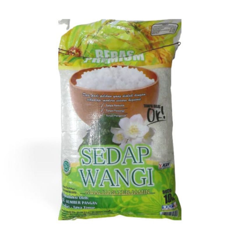 Jual 10 kg Beras Sedap Wangi 10kg PREMIUM QUALITY | Shopee Indonesia
