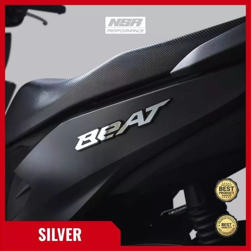 Jual Emblem motor beat emblem tulisan beat emblem motor Honda Racing ...
