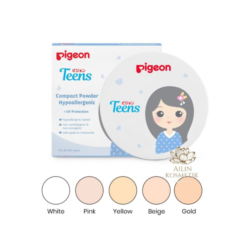 Jual pigeon teens compact powder refill | Shopee Indonesia