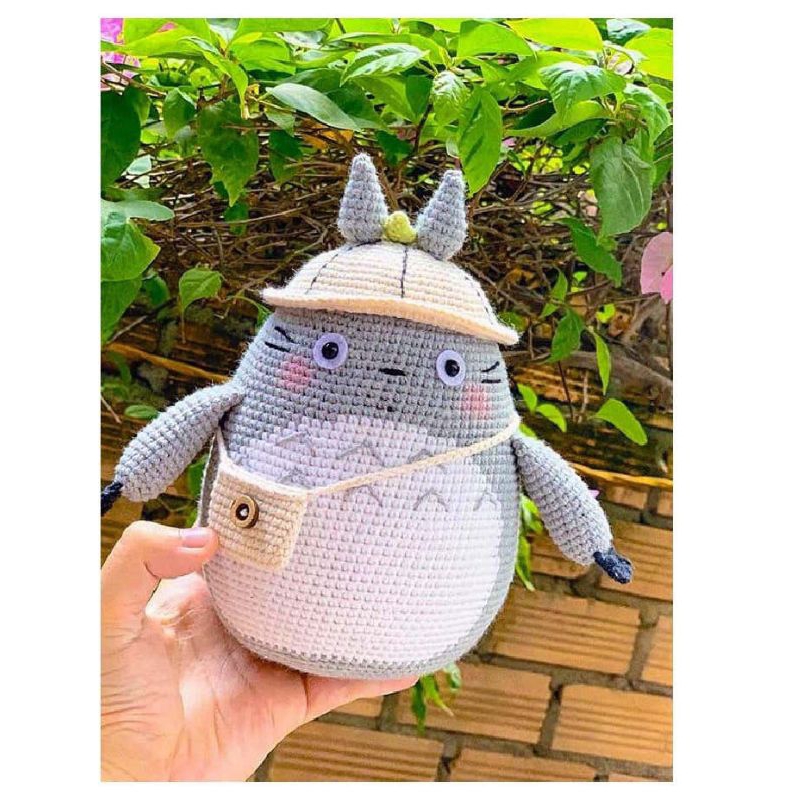 Jual Boneka Rajut Totoro Amigurumi | Shopee Indonesia