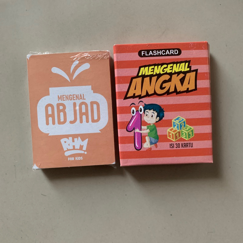 Jual Paket 2 Flashcard / Flash Card Kartu Edukasi Anak - MENGENAL ABJAD ...