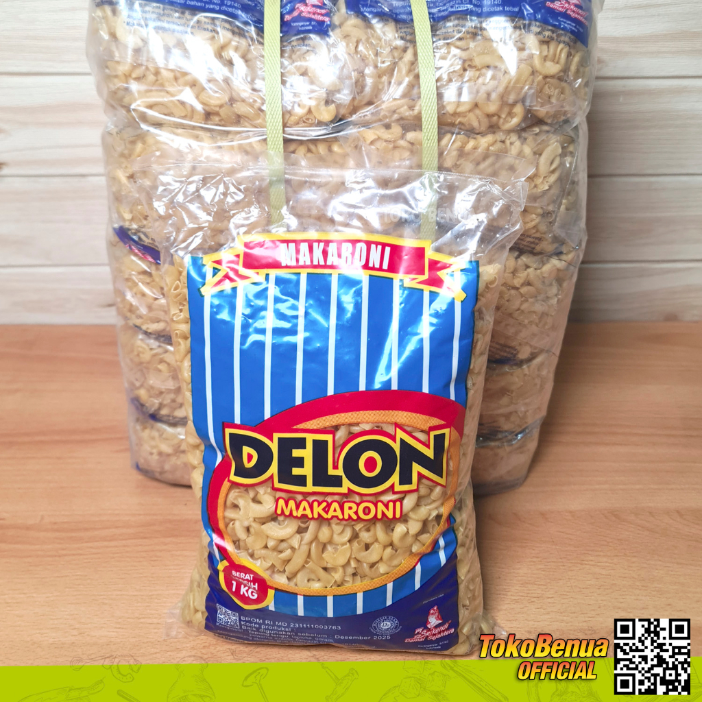 Jual MAKARONI DELON BIRU 1 BAL 10 KG | Shopee Indonesia