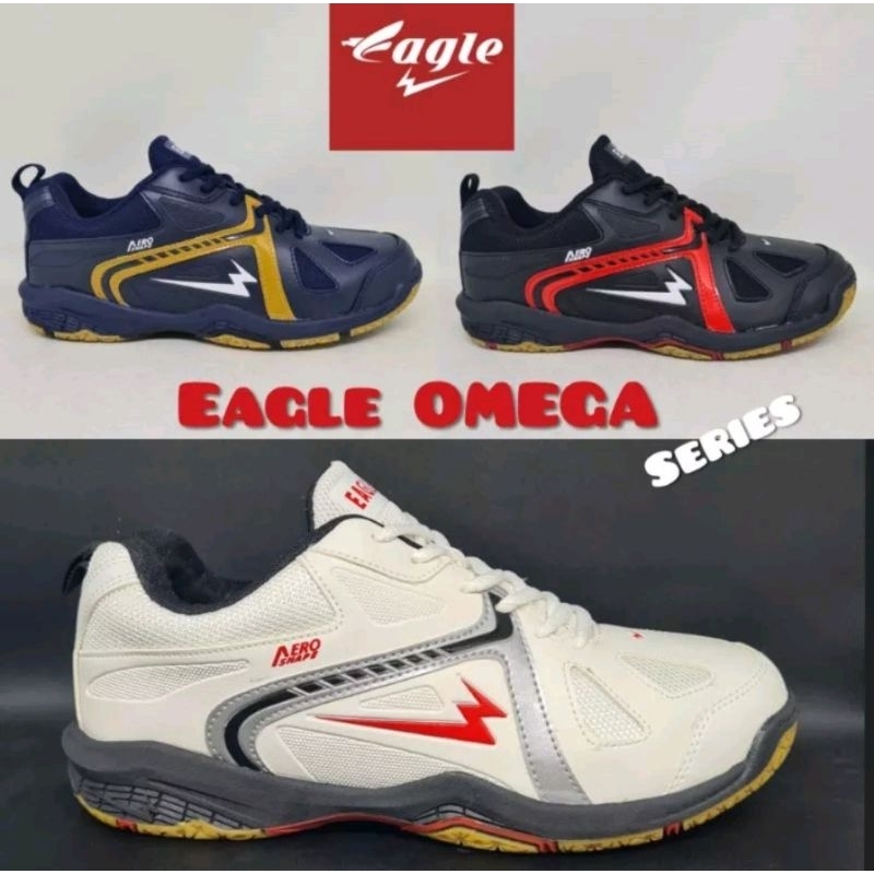 Jual sepatu badminton eagle omega original | Shopee Indonesia