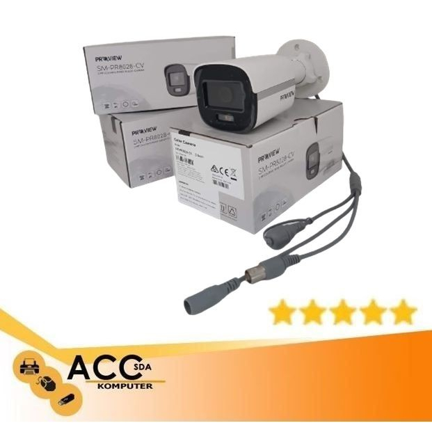 Jual CAMERA CCTV OUTDOOR COLORVU PROVIEW SM-PR8028-CV 2MP | Shopee ...