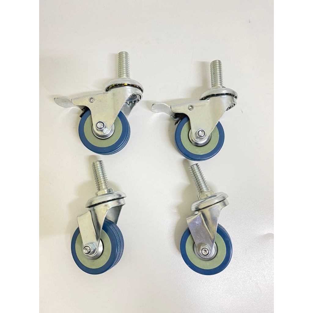 Jual Roda lemari/rak srew 2 inch (2rem 2 polos) | Shopee Indonesia