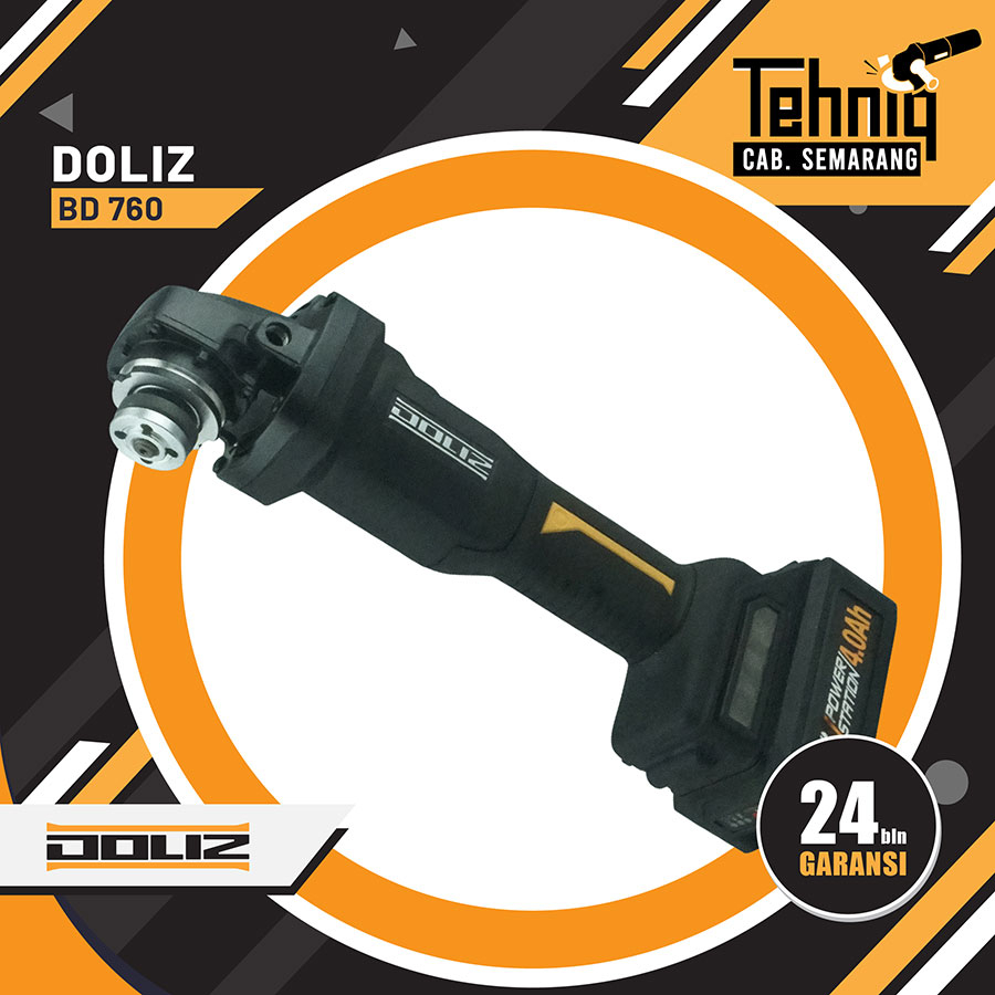 Jual Mesin Gerinda DOLIZ BD 760 Cordless Brushless Angle Grinder ...