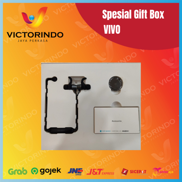 Jual Special Gift Box Vivo ( Headset Bluetooth + Iring ) | Shopee Indonesia