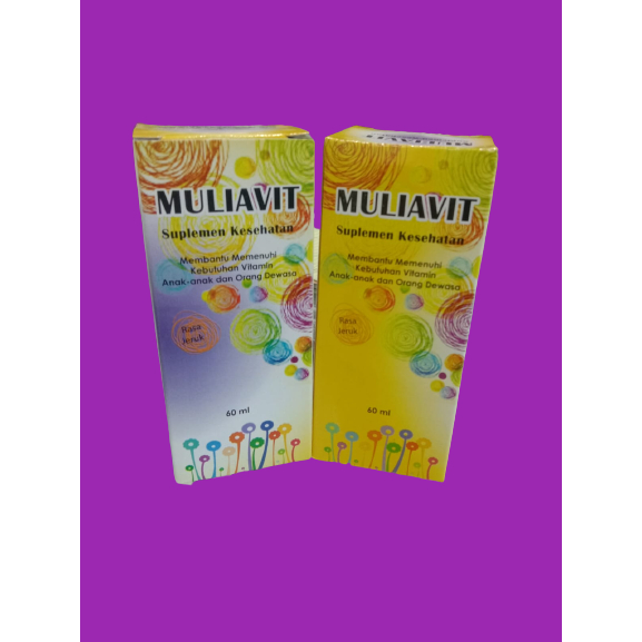 Jual MULIAVIT SIRUP MULTIVITAMIN 60ML | Shopee Indonesia