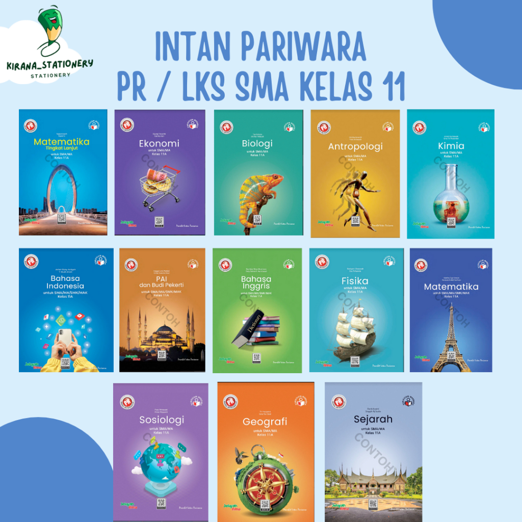 Jual BUKU PR INTAN PARIWARA SMA KURIKULUM MERDEKA KELAS 11 2023 LKS INTAN PARIWARA SEMESTER 1 ...