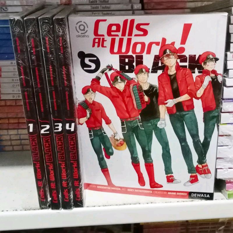Jual komik Cells at Work Black vol 1-5 OG | Shopee Indonesia