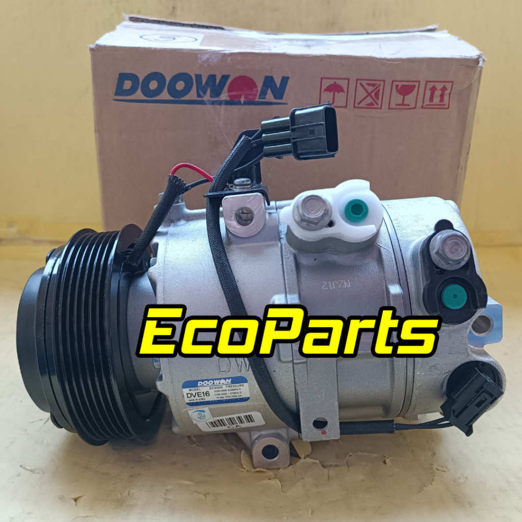 Jual Kompresor Compressor AC Hyundai Tucson 6PK Merk DOOWON ASLI Kaki 3 ...