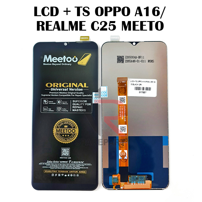 Jual LCD OPPO A16 / REALME C25 FULLSET TOUCHSCREEN | Shopee Indonesia