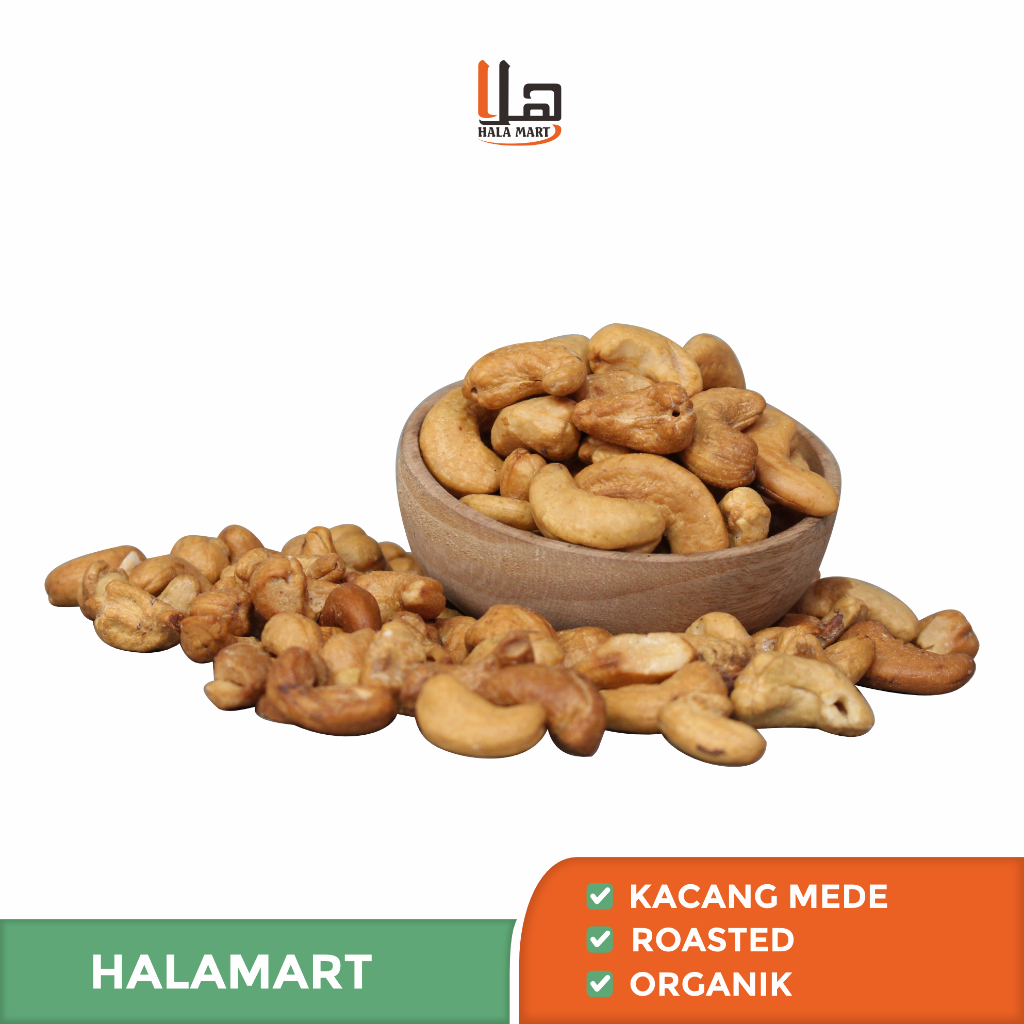 Jual Kacang Mede Cashew Oven Panggang Roasted Mete 1kg | Shopee Indonesia