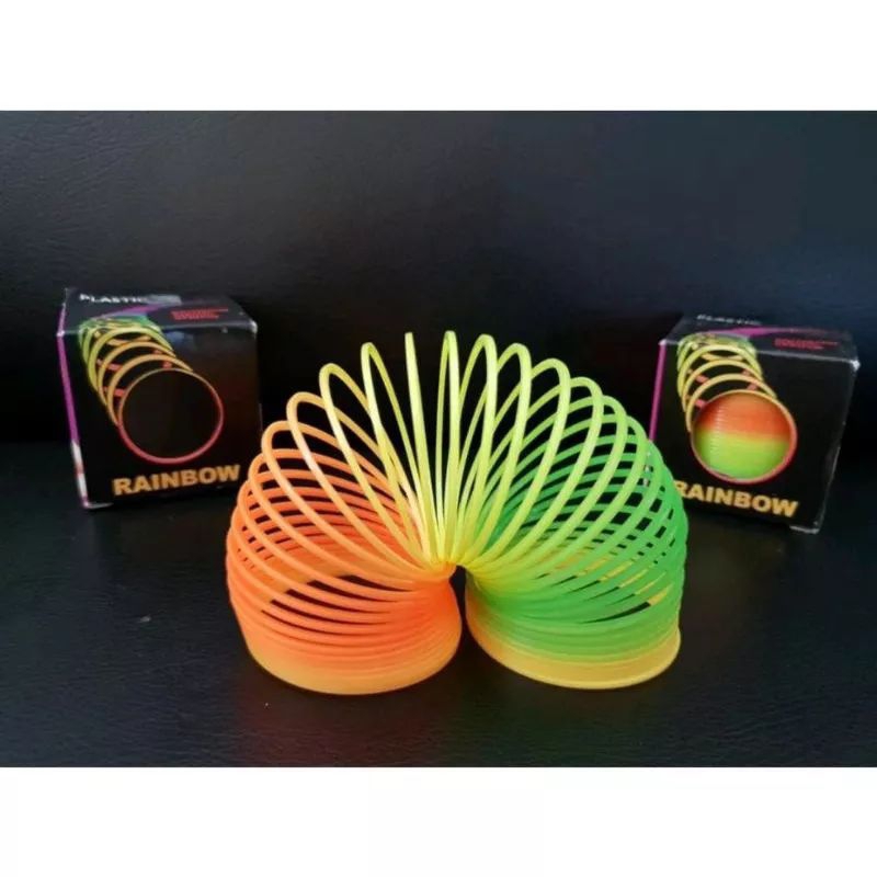 Jual Mainan Rainbow Spring || Mainan Per Warna Warni || Mainan Spring ...