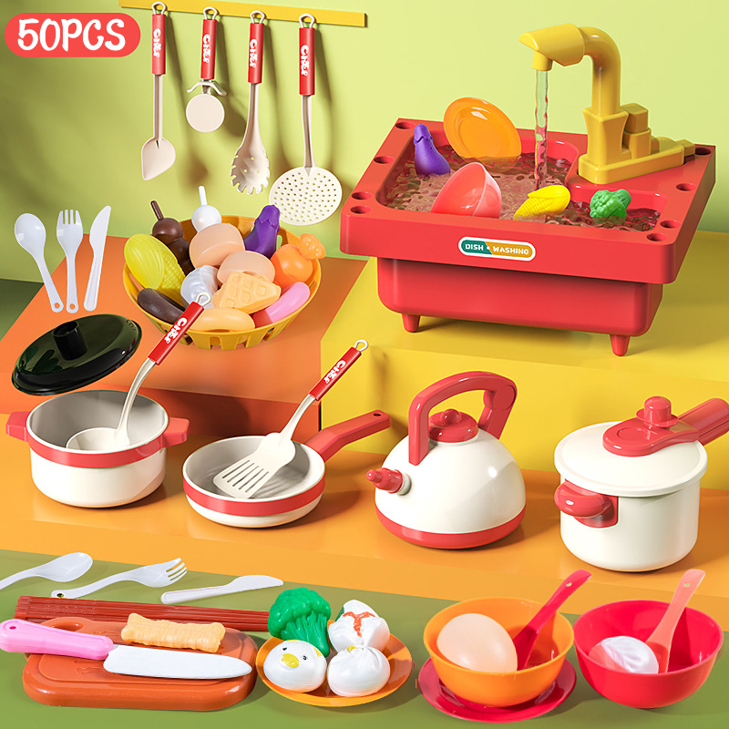 Jual FUNTOY Set mainan dapur cuci piring Mainan Dapur Anak Kitchen Set ...
