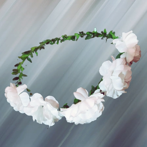 Jual Bando Bunga LED Flower Crown Mahkota Bunga Lampu Kawat Bunga Bando ...