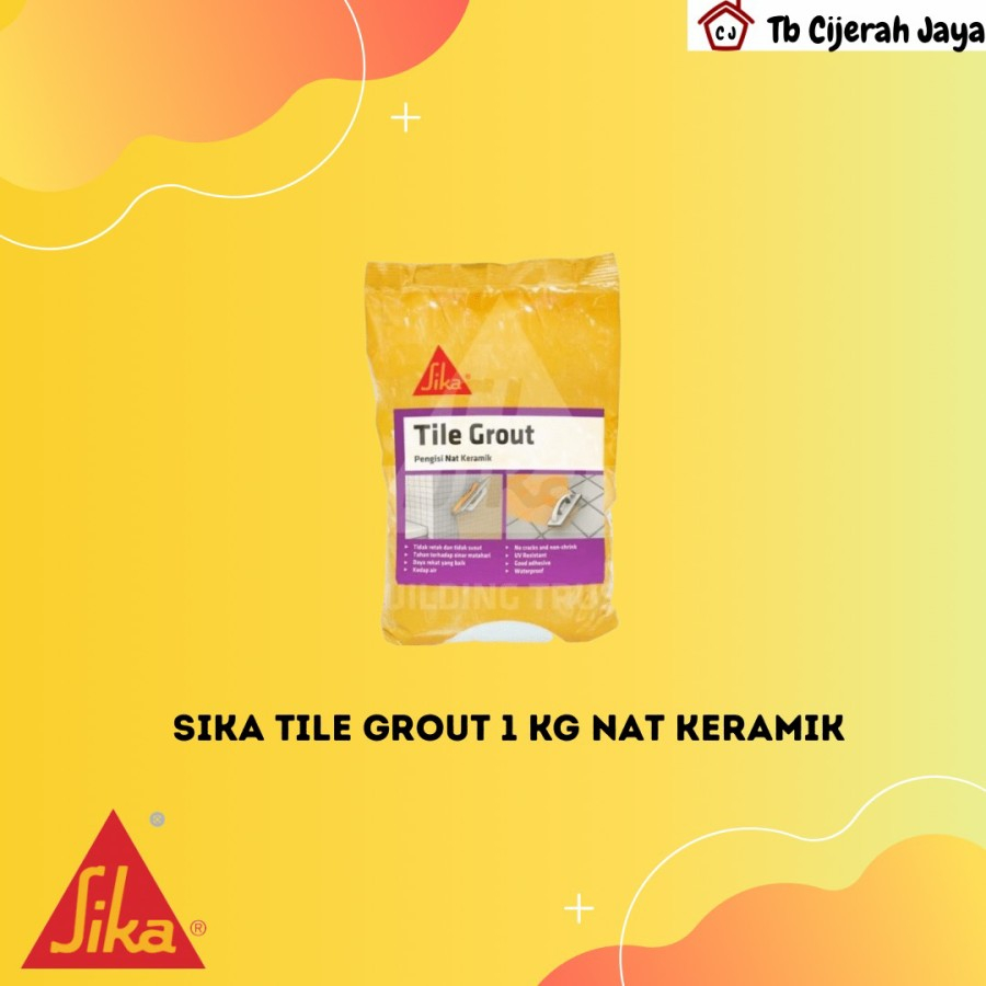 Jual SIKA TILE GROUT 1 KG NAT KERAMIK / SEMEN NAT | Shopee Indonesia